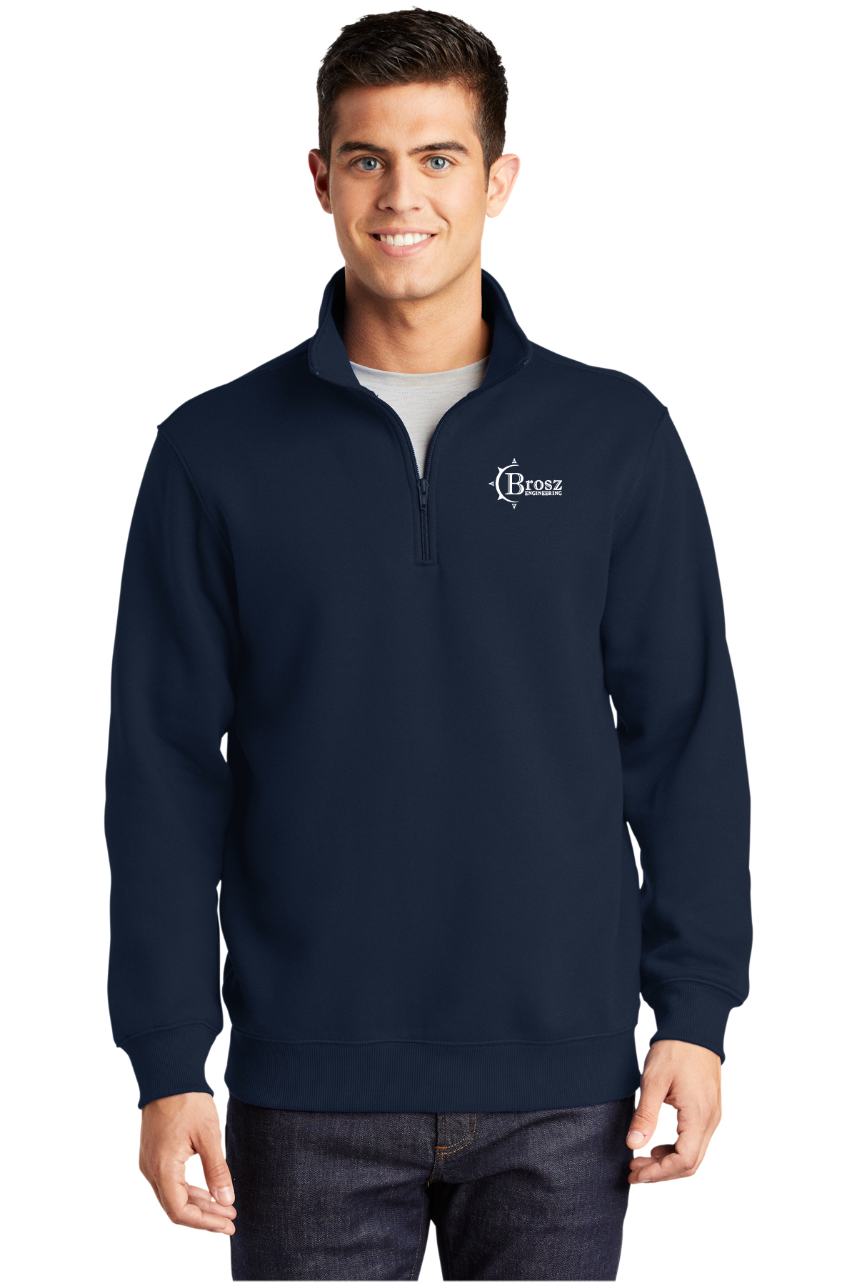 Sport-Tek Tall 1/4-Zip Sweatshirt | Brosz Engineering